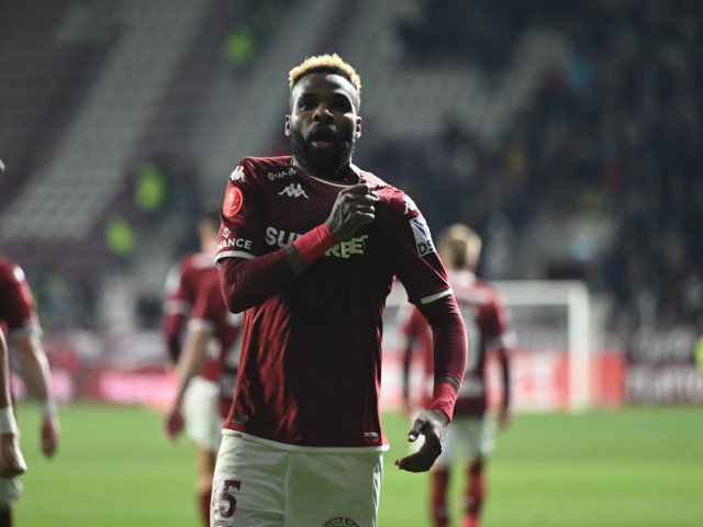 Foto | Prima reacție a lui Aaron Boupendza, după ce a declanșat un ...