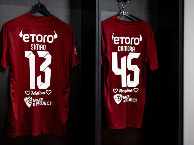 Foto | CFR Cluj, modificare specială la echipament