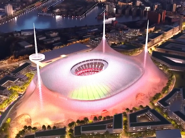 Foto | "Ce Dumnezeu e asta?". Își fac stadion nou după 115 ani, dar au ...