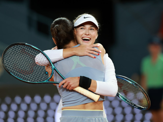 Foto | Cum a numit-o Anna Kalinskaya pe Sorana Cîrstea, după ce au devenit campioana la Madrid