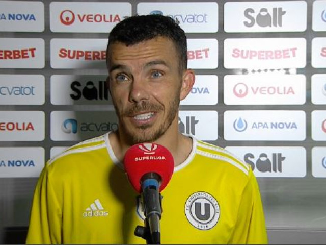 Dan Nistor și-a strigat nemulțumirea, după Unirea Slobozia – ”U” Cluj 0-1: ”Calcă pe minge!”