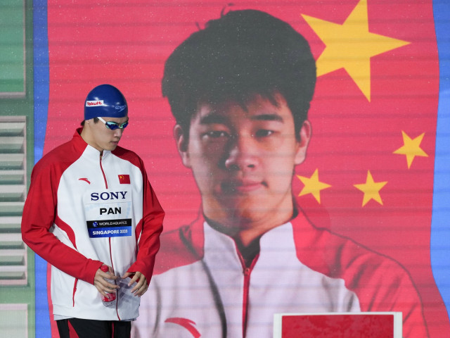 GALERIE FOTO: Neașteptat! Ce a făcut Pan Zhanle după ce a ratat finala la 100 de metri liber ...