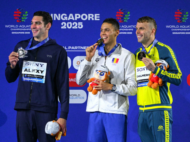 Neașteptat! Învins de David Popovici la 100 de metri liber, s-a dus la român și i-a spus direct ...