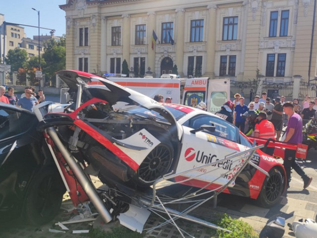 Marco Leu, la un pas de tragedie la Timișoara, în cursa de Super Rally ...