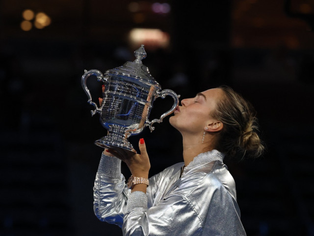 GALERIE FOTO: Aryna Sabalenka a câștigat finala de la US Open! De la Serena Williams nu s-a mai ...