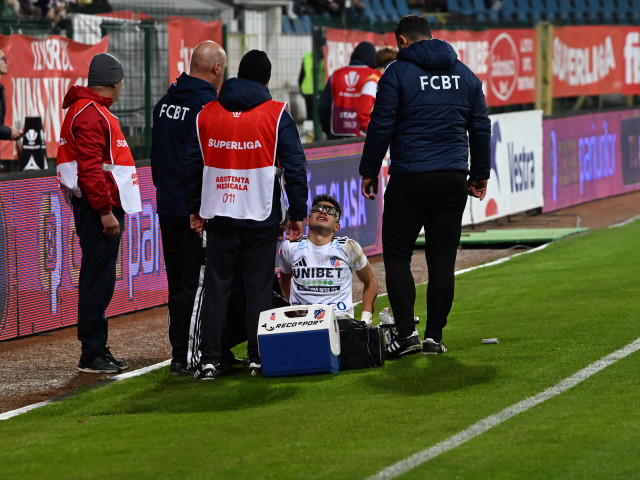 Diagnostic dur pentru Narcis Ilaș, scos pe targă în meciul Botoșani ...