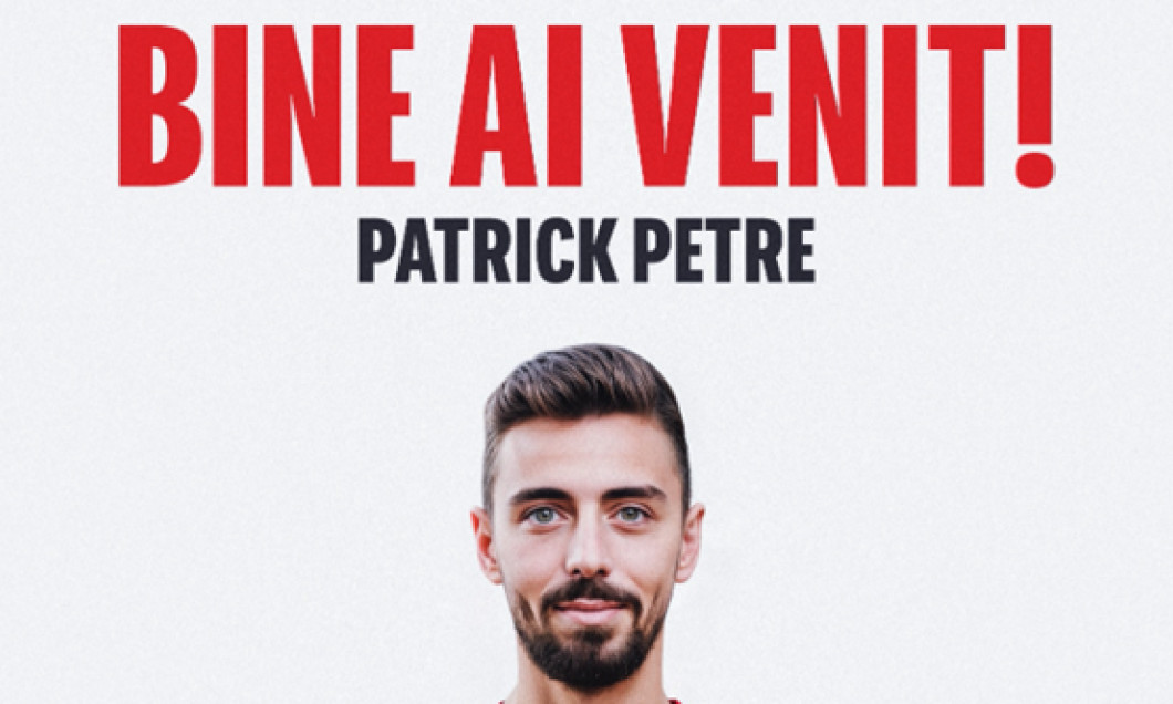 Oficial | Patrick Petre a semnat
