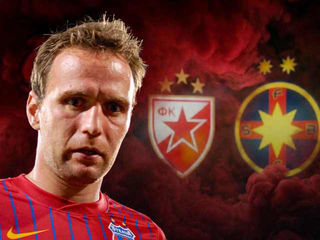 Exclusiv | Novak Martinovic, pe stadion la meciul Steaua Roșie Belgrad ...