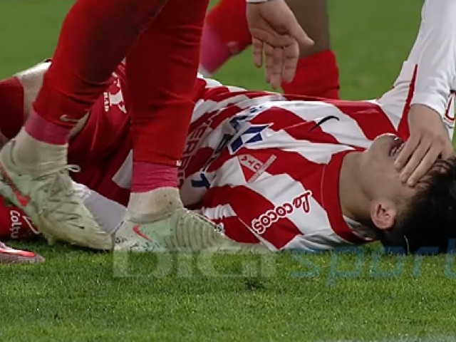 Accidentare gravă pentru Alexandru Matei la UTA - FCSB
