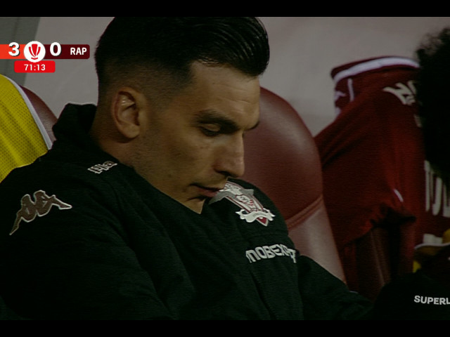 Oficial | Rapid a făcut anunțul despre accidentarea lui Marian Aioani
