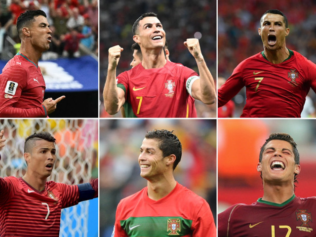 GALERIE FOTO: Cristiano Ronaldo a scris DOUĂ cuvinte, după ce a devenit ...