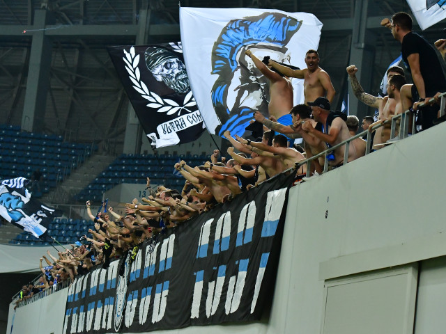 Fanii olteni, mesaj cu tentă rasistă la adresa Rapidului. Giuleștenii ...