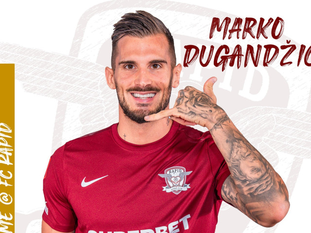 OFICIAL | Rapid are un nou atacant! Marko Dugandzic a semnat înaintea ...