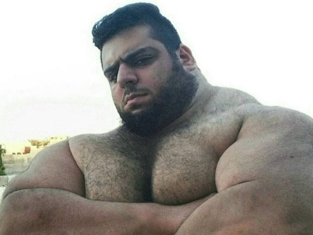 GALERIE FOTO: "Hulk din Iran" a putut rosti doar câteva cuvinte, după ...