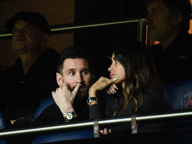 Foto | Cum a fost surprins Lionel Messi în timpul meciului PSG - Benfica