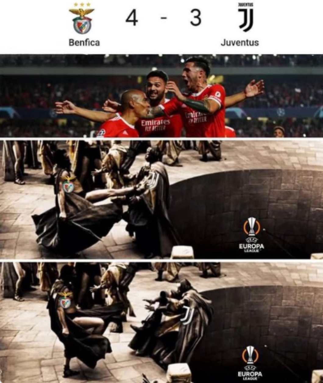 GALERIE FOTO: Juventus, ”victima” meme-urilor după eliminarea din UEFA ...