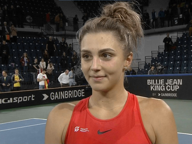 Video | Jaqueline Cristian, emoționată după victoria cu Anna Bondar ...