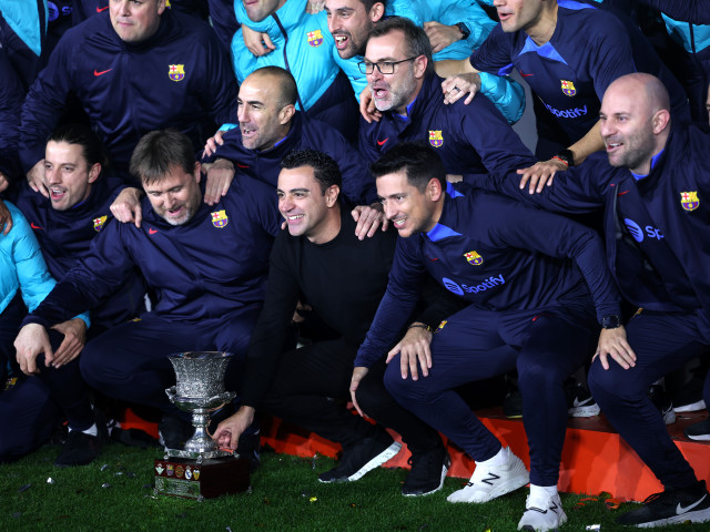 Xavi radiază după ce Barcelona a câștigat Supercupa Spaniei: ”Aveam ...