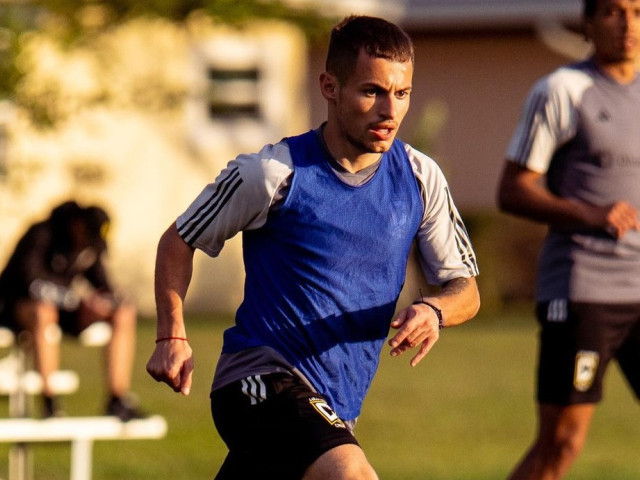 Alex Mățan, la primul antrenament în SUA după despărțirea de Rapid