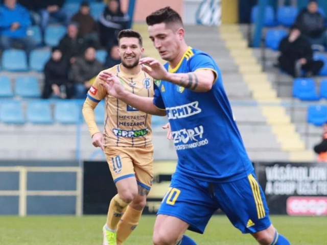 Steliano Filip a jucat primul meci oficial în Ungaria. Fotbalistul nu ...