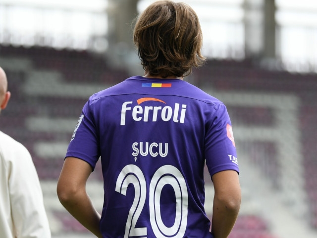 Foto | Imaginile cu fiul lui Dan Șucu, care a debutat la prima echipă a ...