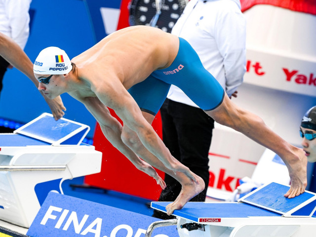 David Popovici a luat aurul la 100 de metri liber la Naționale și s-a calificat la Jocurile ...