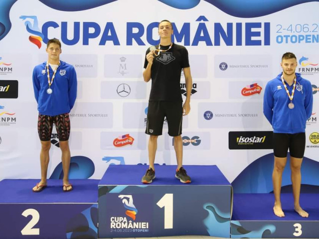 David Popovici, triumf în proba de 100 de metri liber din Cupa României. Reacția campionului
