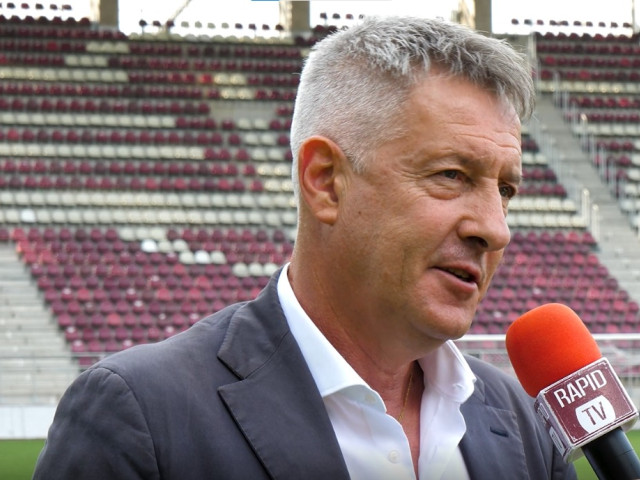 Cristiano Bergodi, la primul interviu în calitate de antrenor al Rapidului: ”Nu am bagheta magică”