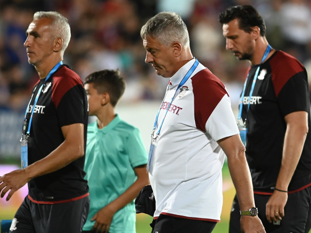 Cristiano Bergodi și-a asumat întreaga vină pentru eșecul lui Rapid cu Voluntari! Ce a spus ...