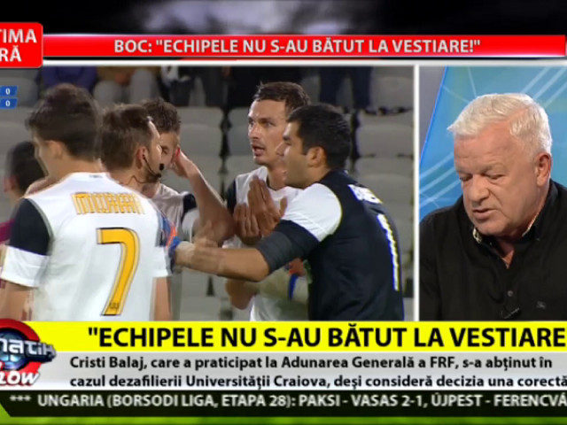 VIDEO: Alexandru Boc: "Tudor a mințit în raport"