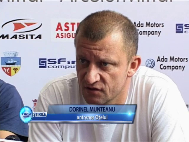 Dorinel Munteanu: "Avem nevoie de agresivitate ca să câștigăm meciul cu CFR"