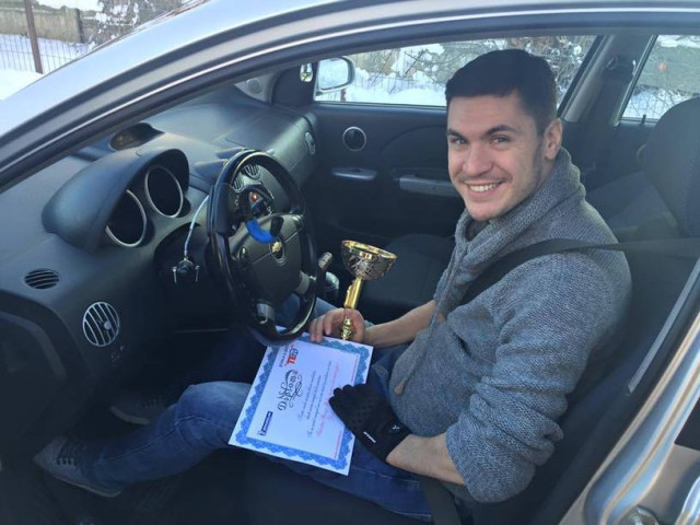 Un adevărat exemplu! George Baltă, paralizat în urmă cu 10 ani, şi-a ...