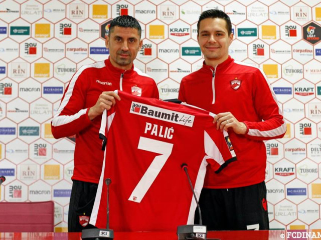 Palic a luat numărul lui Steliano Filip. "Mă simt la Dinamo ca acasă"