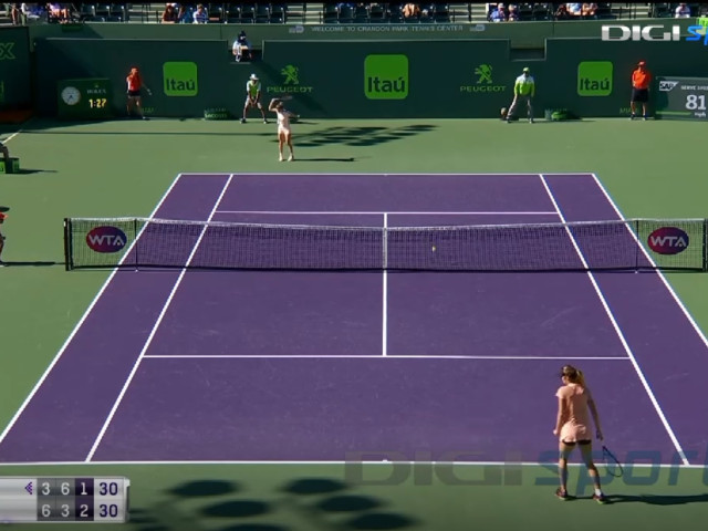 Video | Simona Halep, amendată după ce a dat cu racheta de pământ. "A ...