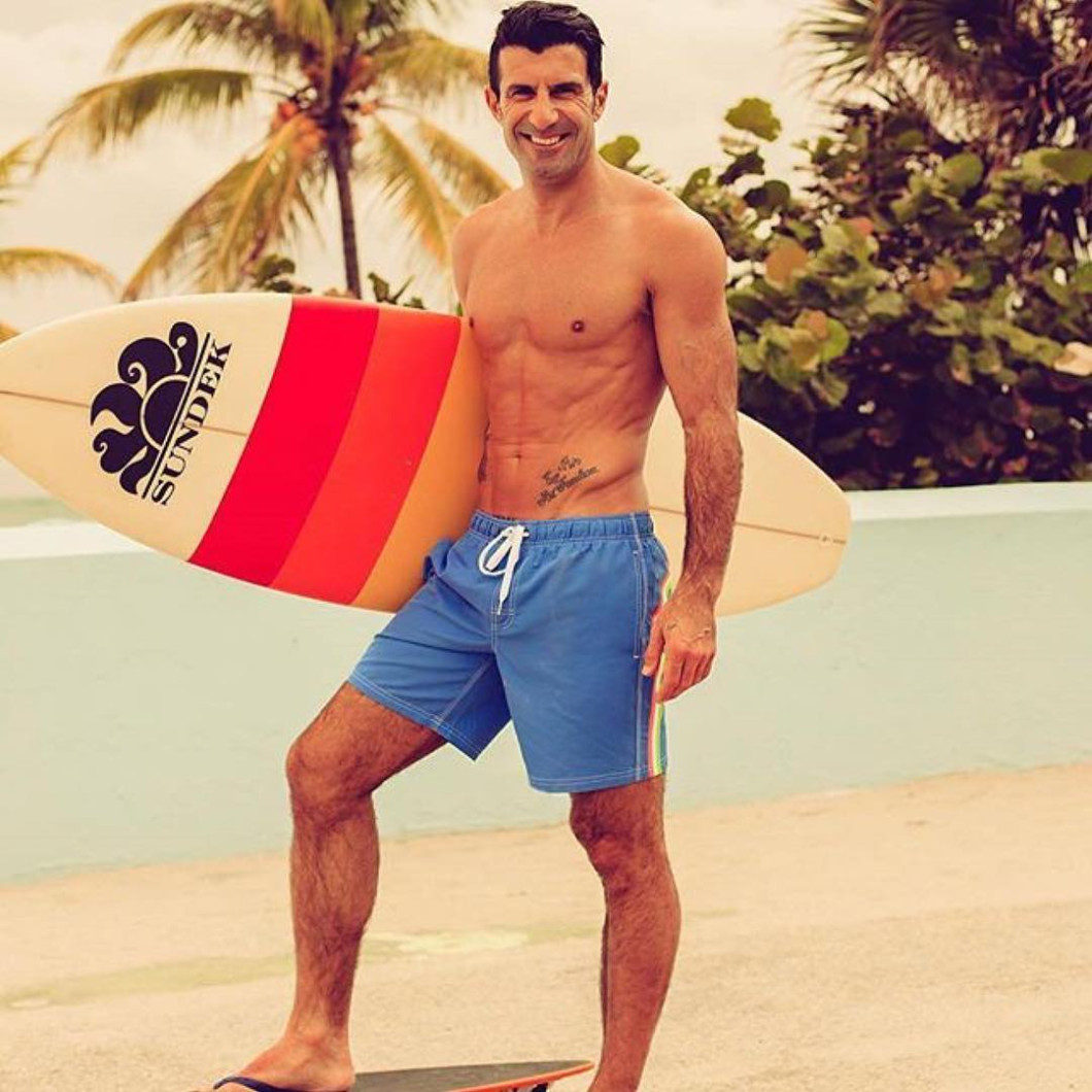 GALERIE FOTO: Luis Figo este în super-formă la 46 de ani