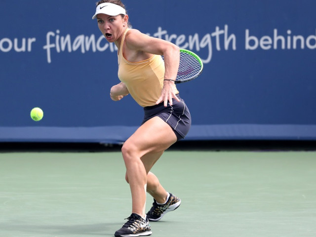 Video | Momentul în care Simona Halep a reintrat în meci. A dat și cu ...