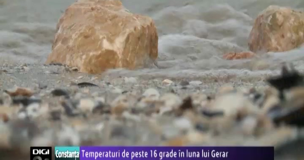 Temperaturi de peste 16 grade în luna lui Gerar | Digi24