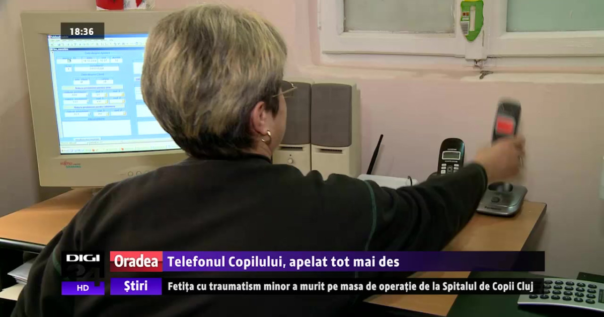 Telefonul Copilului, apelat tot mai des | Digi24