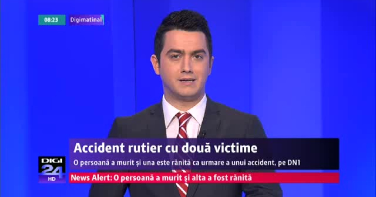 Accident rutier cu două victime în zona orașului Avrig | Digi24