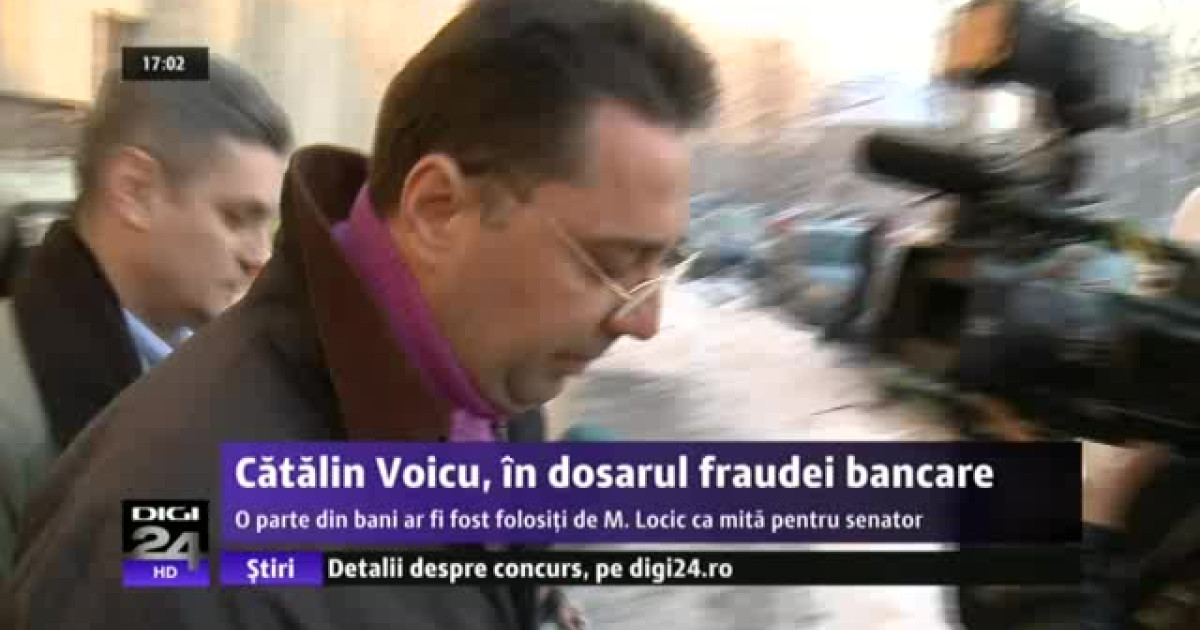 DOSARUL FRAUDELOR BANCARE. Marius Locic l-ar fi mituit pe senatorul ...