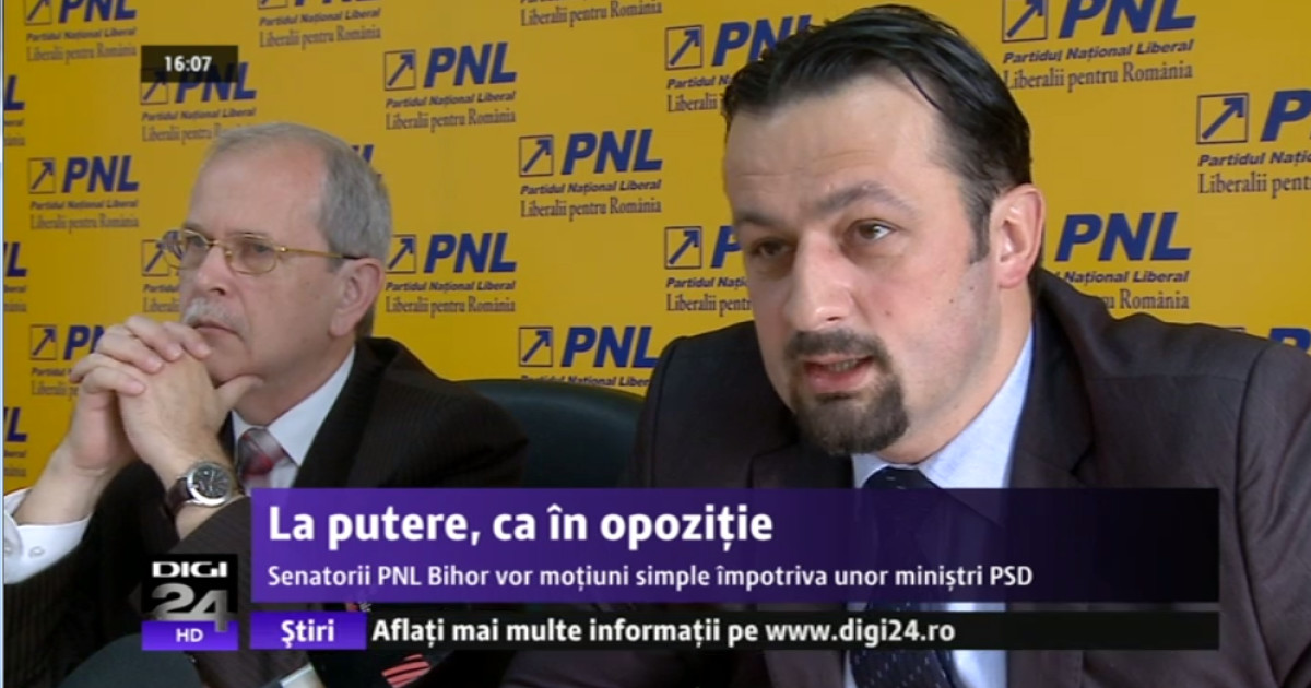 Doi senatori PNL ar putea depune moțiuni simple împotriva unor miniștri ...