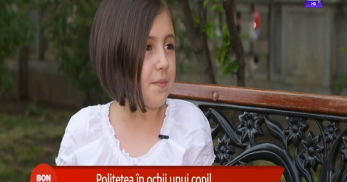 Ce înseamnă politeţea pentru Miruna, cel mai tânăr reporter din România ...