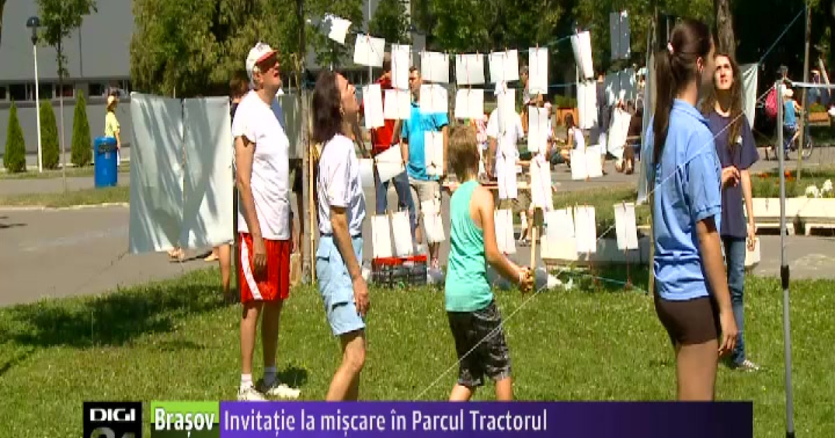 Invitaţie la mişcare în Parcul Tractorul | Digi24
