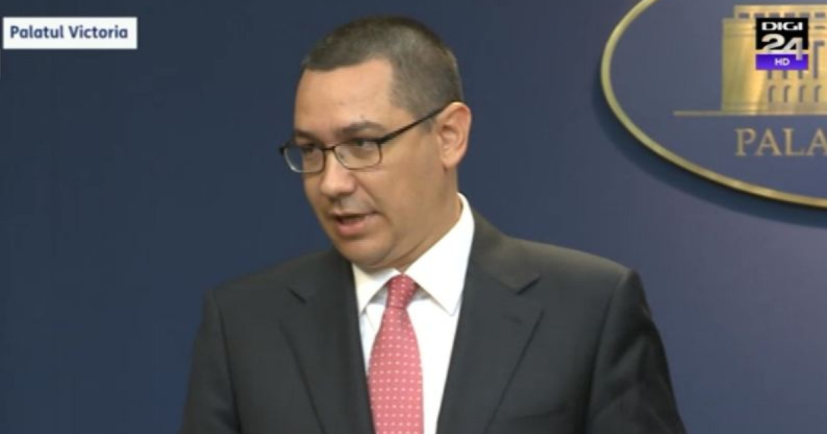 Victor Ponta: Gabriel Oprea are puteri depline, dacă se convoacă CSAT ...