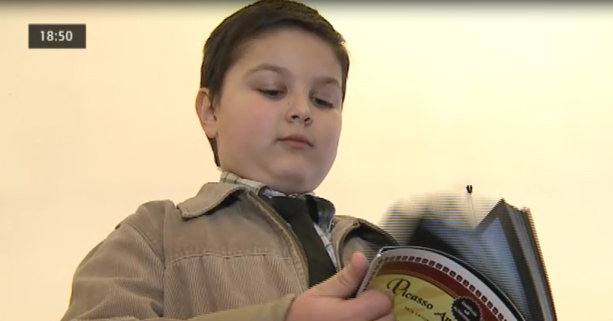 „Micul Picasso” din Iași expune la Washington | Digi24