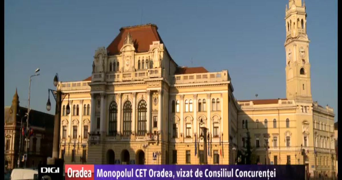 Monopolul CET Oradea, vizat de Consiliul Concurenţei | Digi24