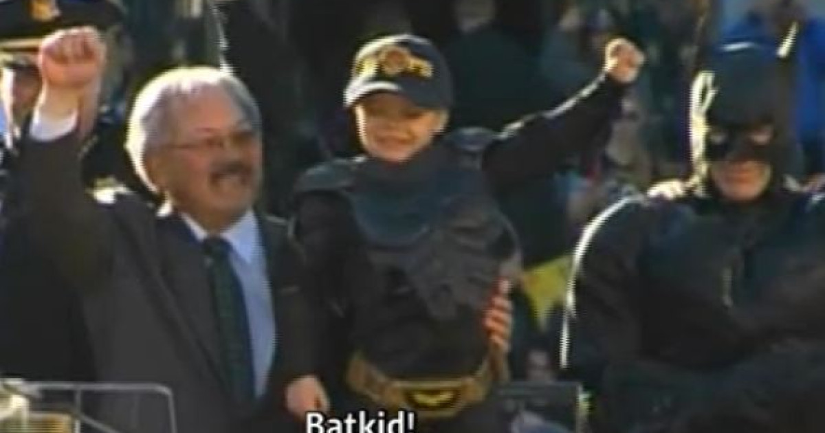San Francisco s-a transformat în oraşul lui Batman pentru un copil care ...