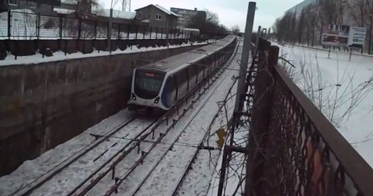 VIDEO. Primul metrou CAF a intrat în probe | Digi24