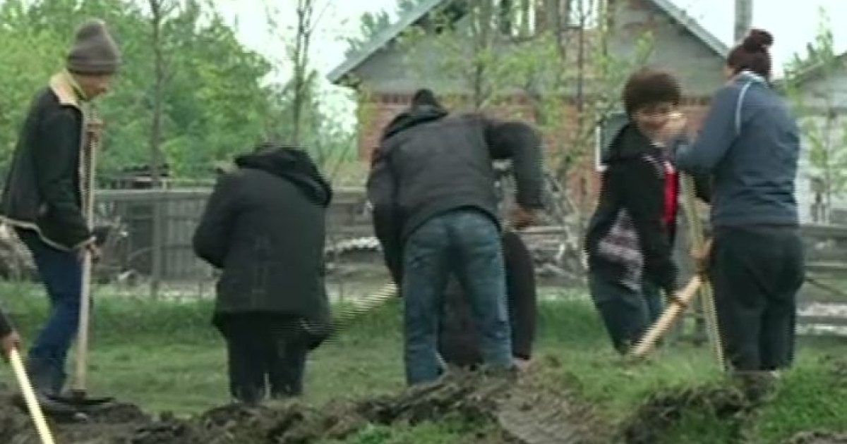 Angajaţii ISU ridică un dig de apărare pe râul Vedea. Armata este ...