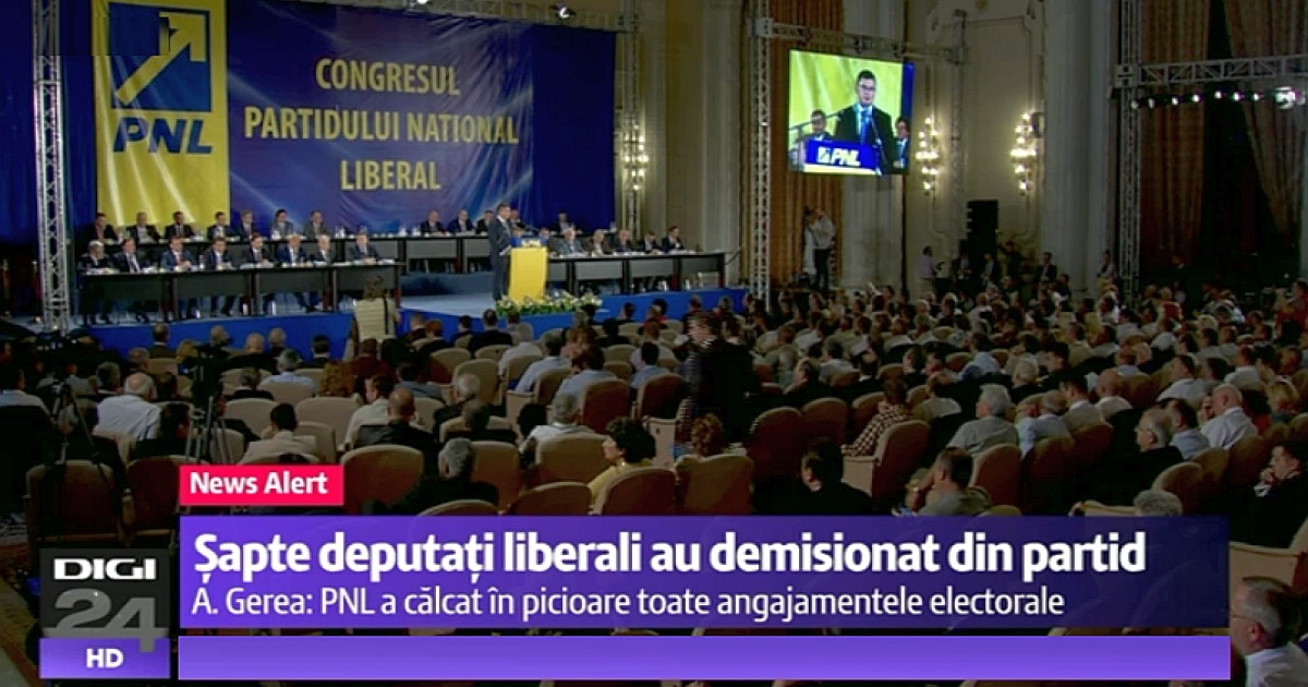 Șapte deputaţi liberali demisionează din partid. Printre ei, fostul ...